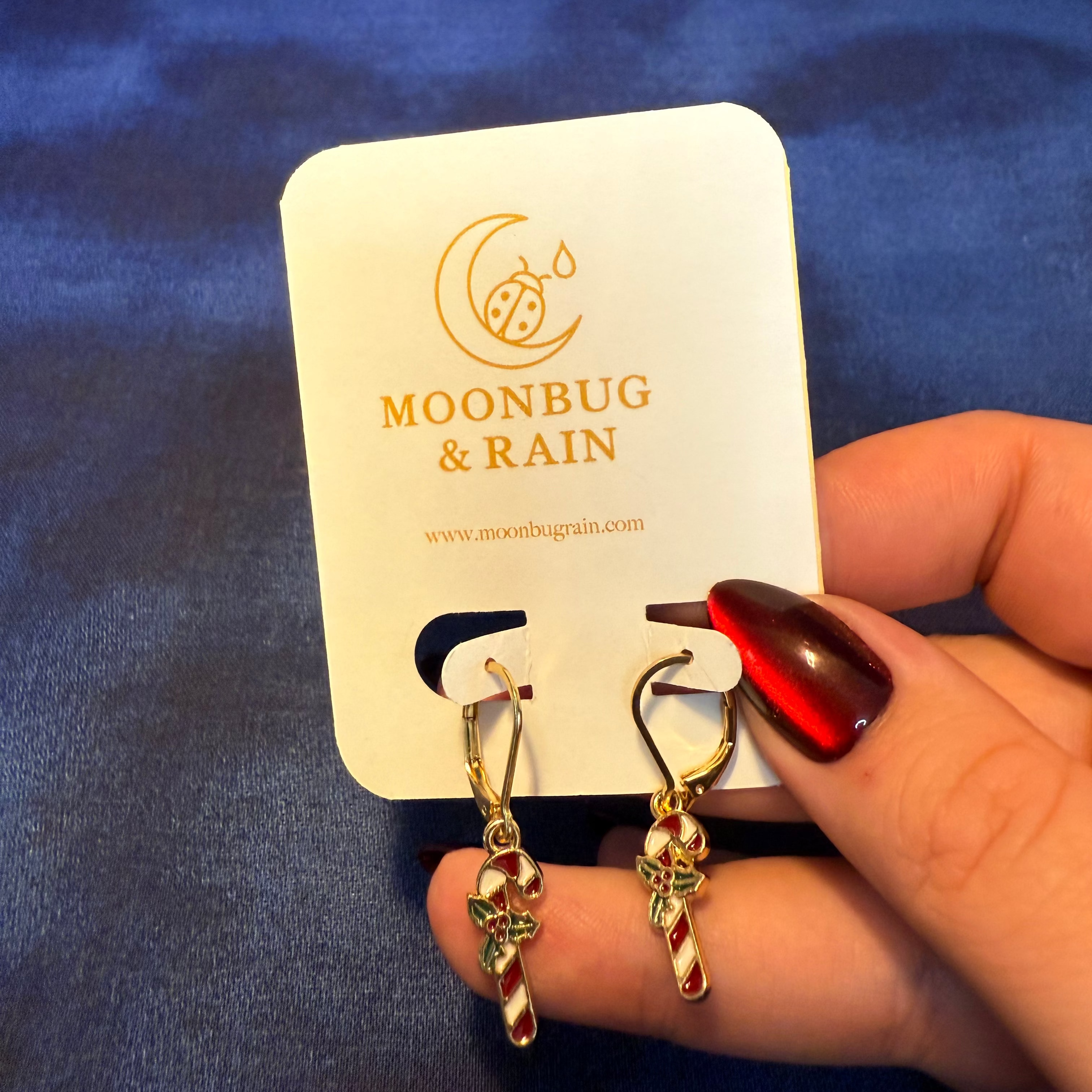 Enamel Candy Canes – Moonbug & Rain